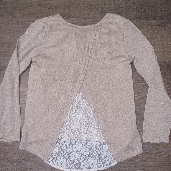 cato girls | Shirts & Tops | New Cato Girls Lace Sweater 8 | Poshmark